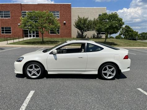 White Acura Rsx Black Rims