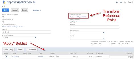 Use Netsuite Suitescript To Automate Posting Customer Deposits To Invoices