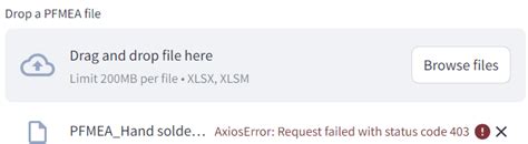 File Upload Fails With Error Request Failed With Status Code 403 81