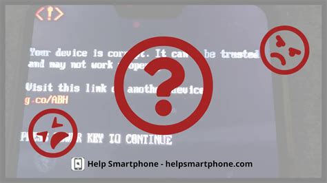﻿android Error Your Device Is Corrupt