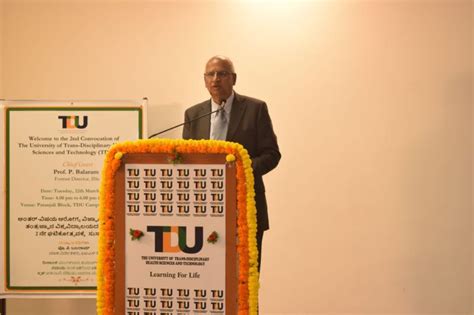 tdu on linkedin tdu was privileged to honour mr subramanian ramadorai with the d litt…