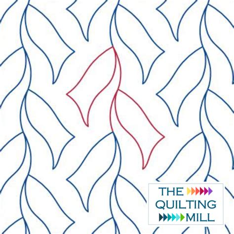 Foxglove Floral Pantograph Quilting Pattern The Quilting Mill