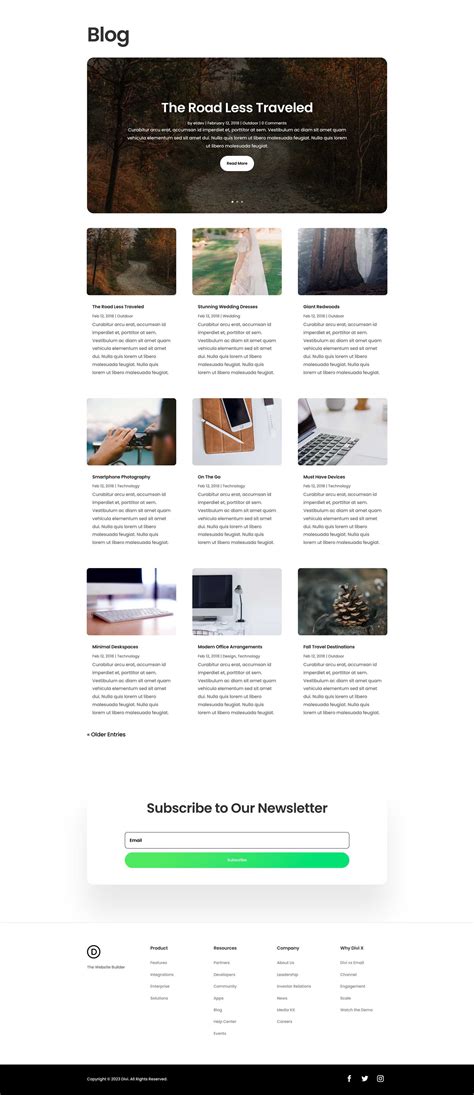 Get A Free Saas Product Layout Pack For Divi