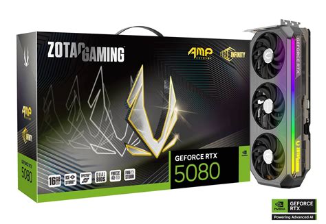 Zotac Gaming Geforce Rtx 5080 Amp Extreme Infinity Zotac