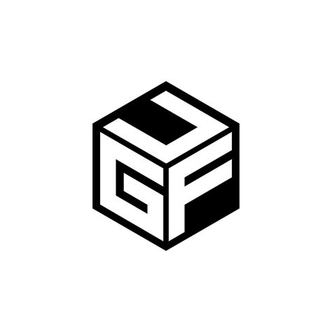 Gfu Letter Logo Design In Illustration Vector Logo Calligraphy