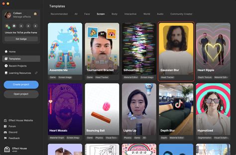 Gaussian Blur Learn Tiktok Effect House