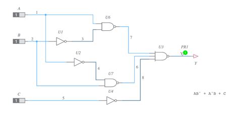Task NAND Multisim Live