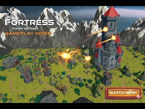 My New 3d Tower Defense Game Fortress Gameplay Video Youtube