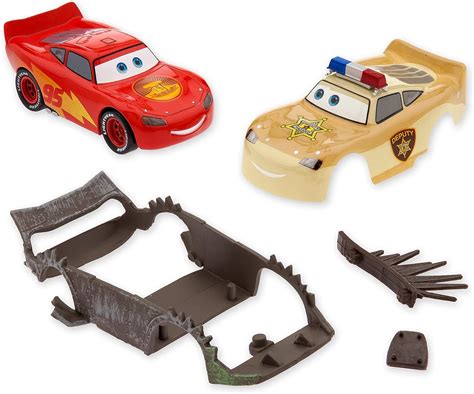 Disney Store Official Lightning Mcqueen Die Cast Set Cars