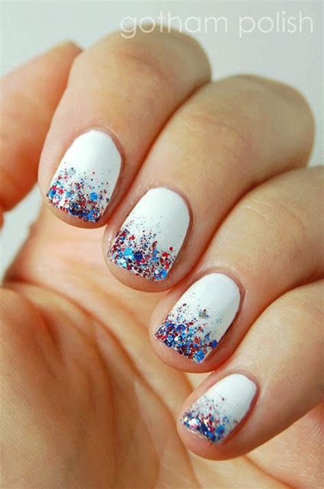 4th Of July French Tip Nail Art Ideas For 2022 Fabulous Nail Art Designs