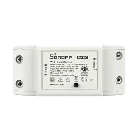 Sonoff Basic R2 10A WiFi Smart Switch - Alexa and Google