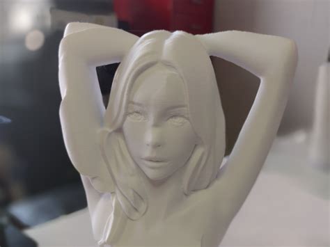 Ai Girl Statue By Omphteliba Makerworld Download Free 3d Models