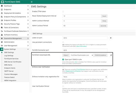 Technical Tip Allowing Forticlient Ems Installer Fortinet Community