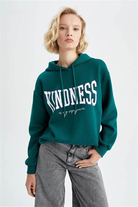 Defacto Regular Fit Kapüşonlu Kalın Sweatshirt Y4590az22au Fiyatı ...