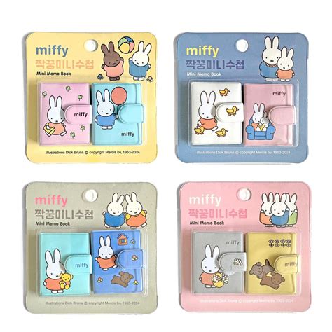 Miffy Besties Mini Note Sets Zakka Joy