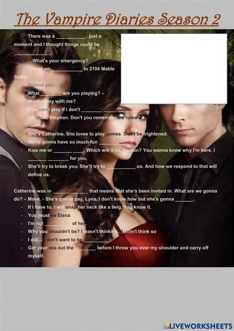 Vampire Diaries Season 2 Poster