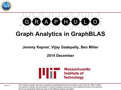 graph analytics expressed in graphblas