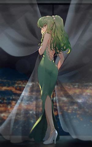 PornPic XXX C C In A Pretty Green Dress Code Geass