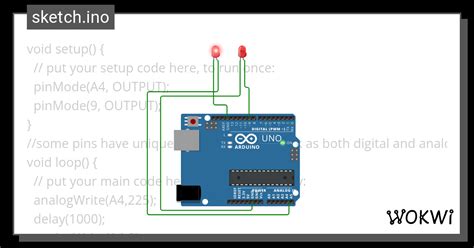 Analog Pins Wokwi Esp32 Stm32 Arduino Simulator