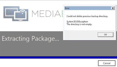 Systemioioexception Generalwindows Emby Community