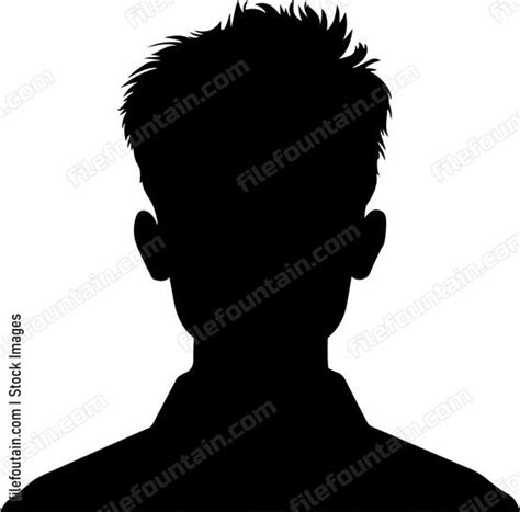 Person Identity Silhouette Logo Vector Design Filefountain