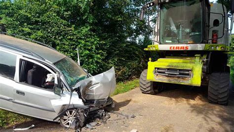 Combine ‘karma Catches Up With Uninsured Driver Farmers Weekly