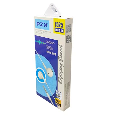 Audífonos Alámbricos Pzx 1525 Tecnologia Mayorista