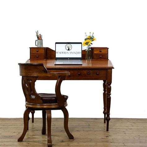 Antique 19th Century Mahogany Writing Desk M 4903 Penderyn Antiques