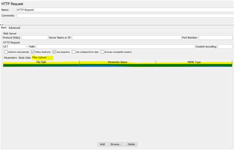 How To Upload File Using Jmeter Example Task Incomplete