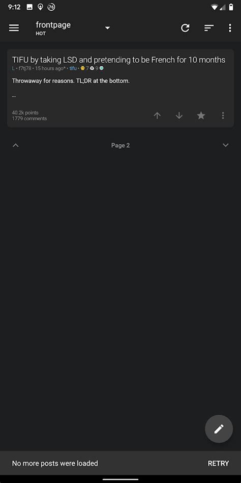 reddit sync pro appears to be broken in latest android q beta 3 was
