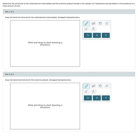 Determine The Structures Of The Carbinolamine