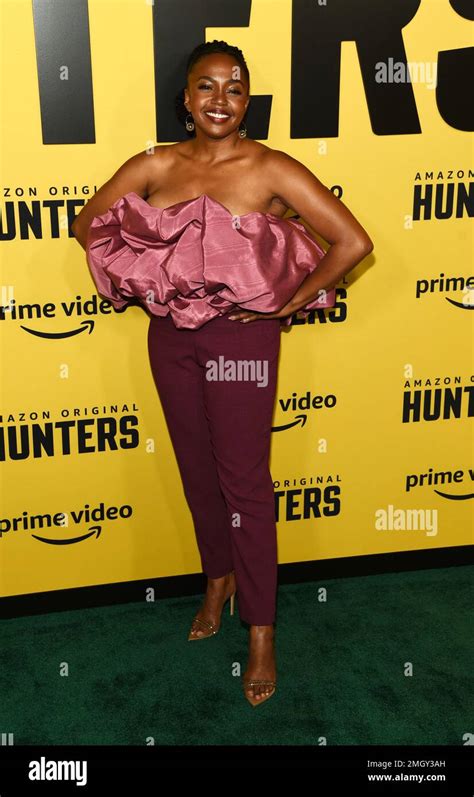 Jerrika Hinton A Cast Member In The Amazon Prime Video Series Hunters