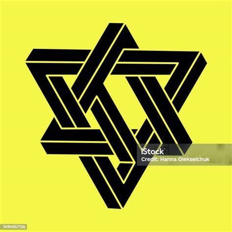 착시 기하학적 도형 불가능한 모양 벡터입니다 광학 예술품 0명에 대한 스톡 벡터 아트 및 기타 이미지 0명 3차원 형태 개념 Istock