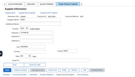 correcting single pay interface errors