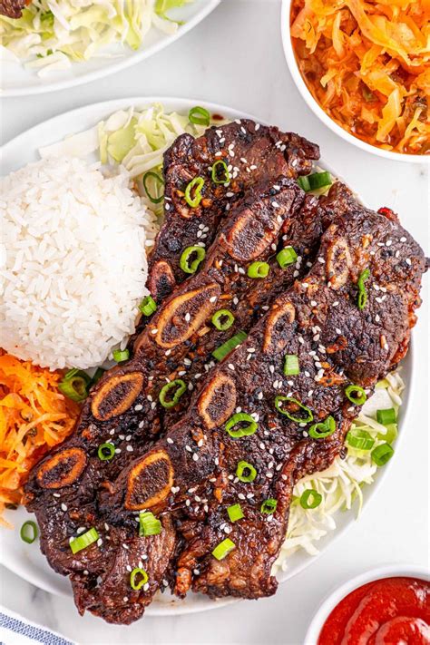 Baked Korean Bbq Short Ribs Slimming Violet Recipes And Cooking Advice