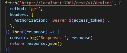 Can't fetch rest api call using with authorization(Bearer Token) headers from my local NX server ...