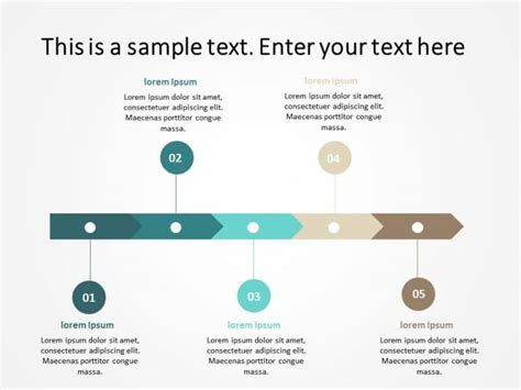 4 Steps Process Flow 02 Powerpoint Template Keski