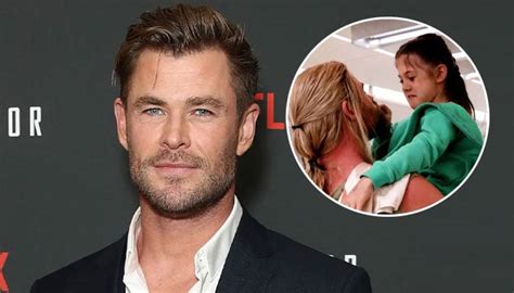 Chris Hemsworth Not Keen On Daughter Acting Just Yet ‘theres Plenty Of Time