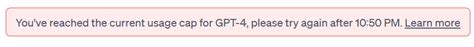 Gpt 4 Usage Cap Rchatgpt