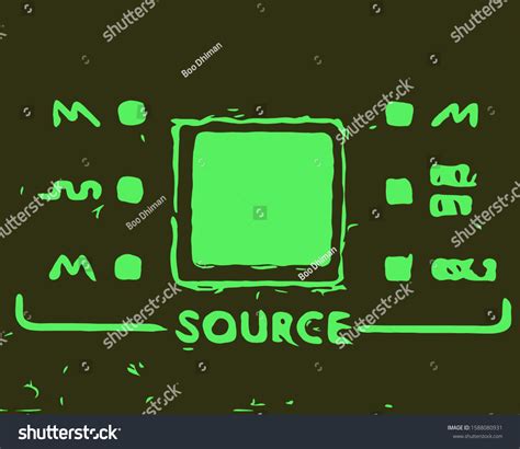 Analog Synthesizer Oscillator Source Wave Form Stock Illustration 1588080931 Shutterstock