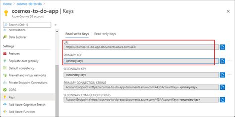 Deploy A Web App With A Template Azure Cosmos Db Microsoft Learn