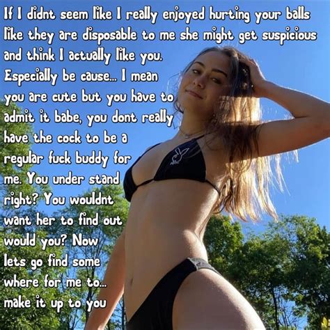 Ballbusting Caps Rfemdomcbtcaptions