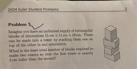 2024 Euler Student Problems 3 Problem 5 Studyx