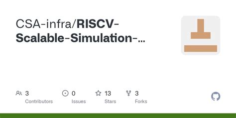 github csa infra riscv scalable simulation tutorial debjyoti