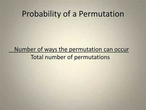 115 Probability With Fundamental Counting Principles Permutation And