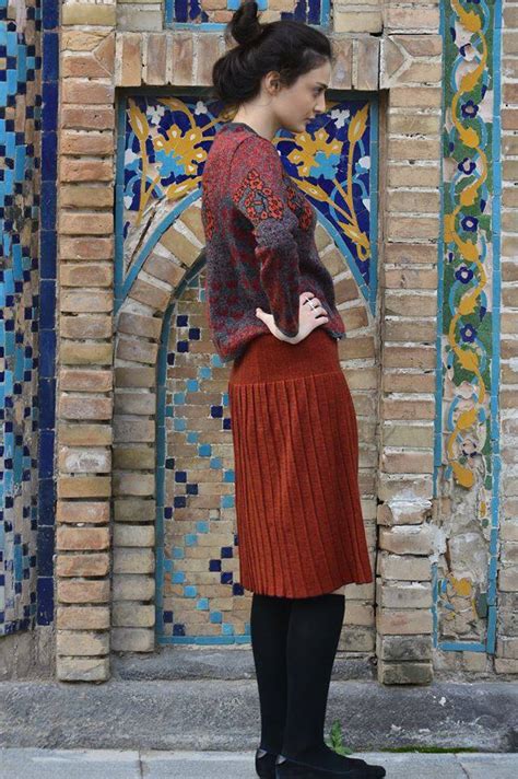 Vint Age ჭრელი პულოვერი 60ლ ნაქსოვი ქვედაბოლო 65ლ