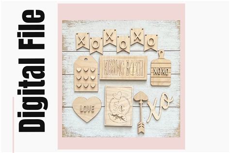Valentines Day Svg File Glowforge Files Valentines Etsy