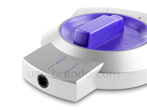 Optical Toslink Jack To 3x Toslink Jacks 3 Way Bi Directional Selector