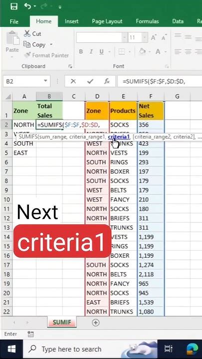 how to use sumifs formula excel tricks and tips excelformula