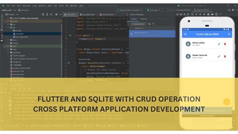 Flutter And Sqlite With Crud Operation Cross Platform Application